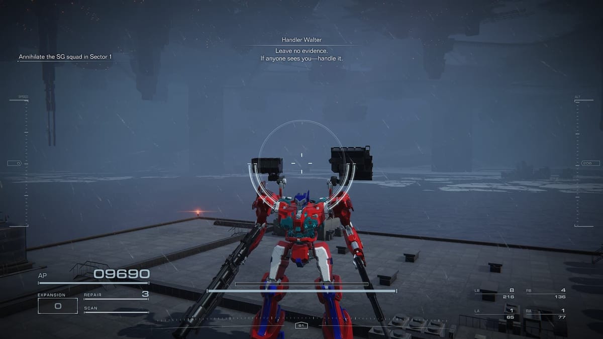 optimus prime: Armored Core 6 Transformers Optimus Prime build guide ...