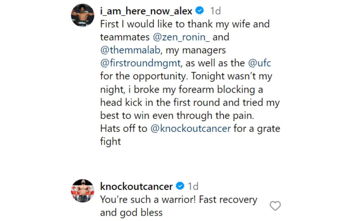 Alex Caceres injury: PHOTO: Alex Caceres shares X-ray of bone snapped ...