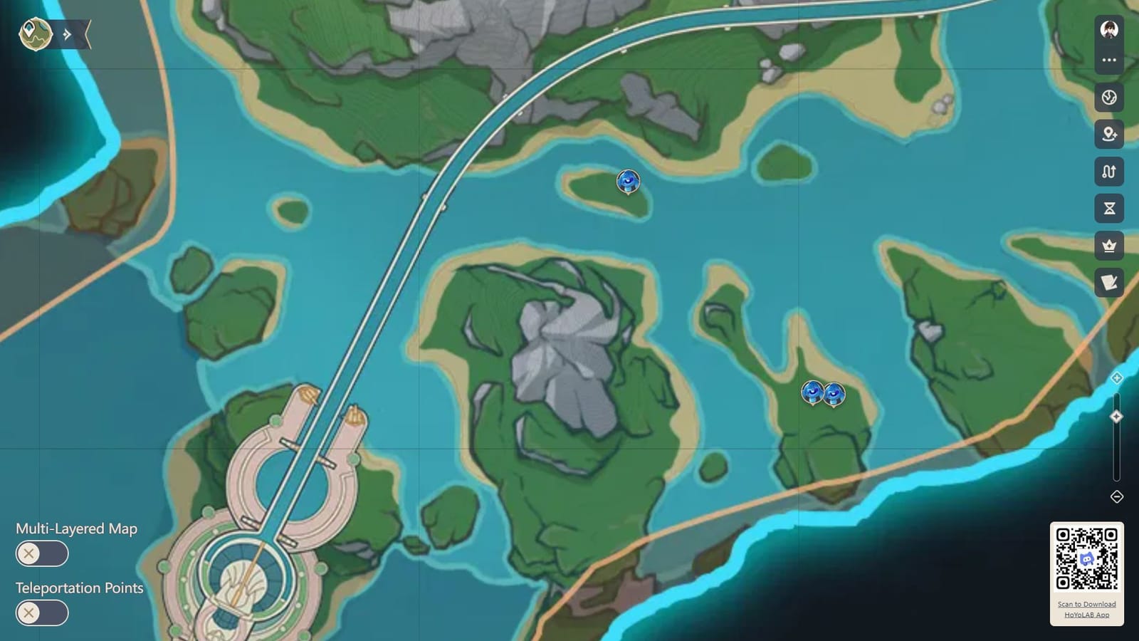 All Tainted Hydro Phantasm locations in Genshin Impact