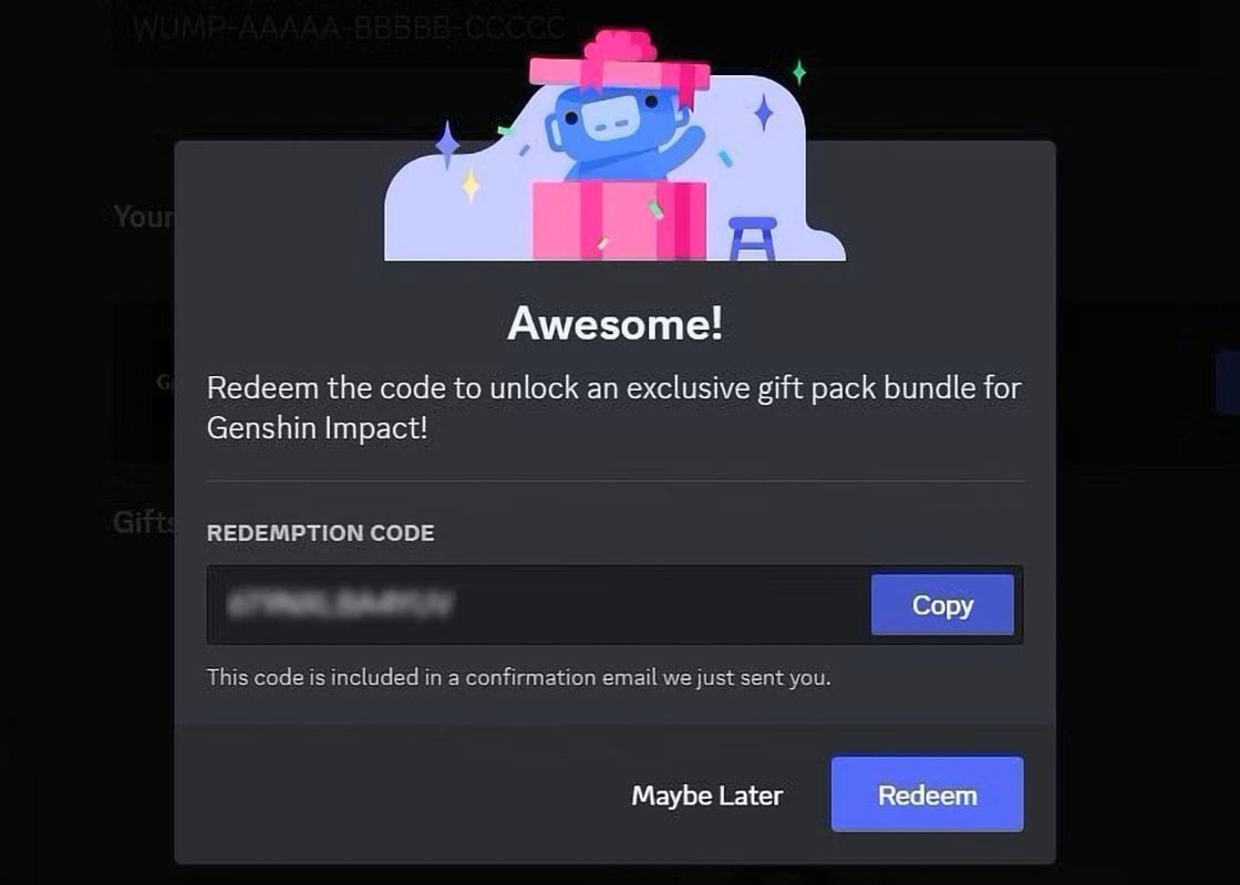 Genshin Impact x Discord Nitro gift bundle: How to claim free Primogems ...