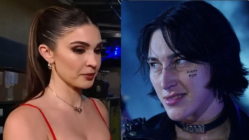 Cathy Kelley takes a four-word shot at Rhea Ripley