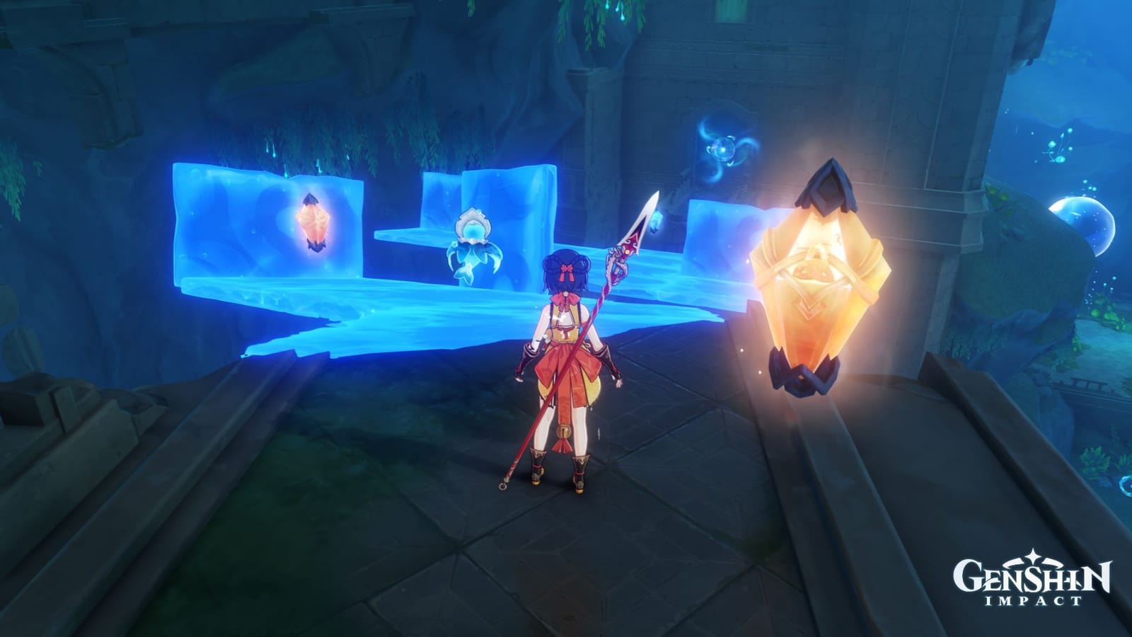 quest: Clear the Bubble Formation: Genshin Impact Narzissenkreuz ...