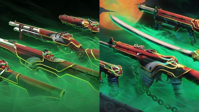 Valorant Oni skins ranked from worst to best