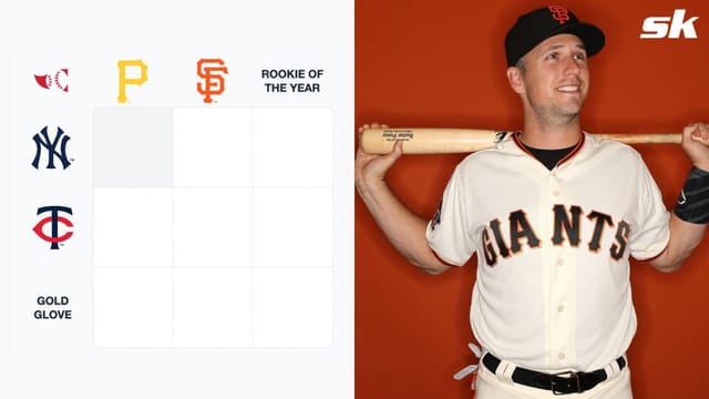 Which Giants players have won the Gold Glove? MLB Immaculate Grid Answers August 9