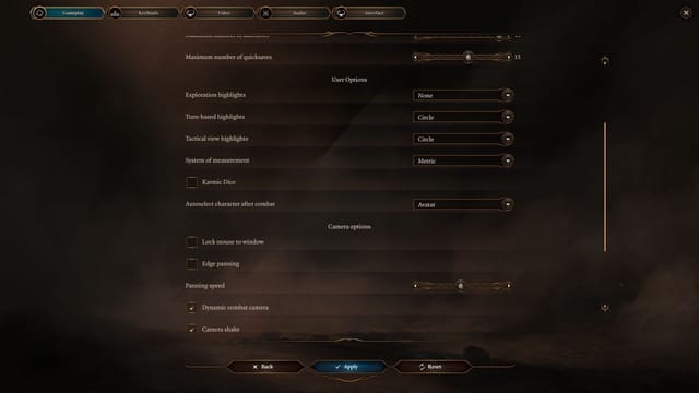 Baldur's Gate 3: 5 settings you need to change