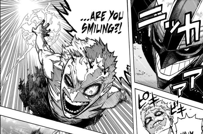 My Hero Academia chapter 396: All Might takes a final stand against All ...