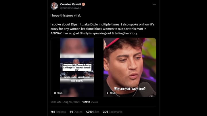 "Way too many stories about this man being a menace": Diplo AIDS ...