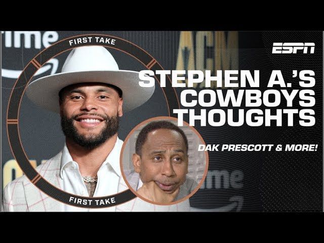 Stephen A. Smith backhandedly praises Jerry Jones’ work with Dak ...