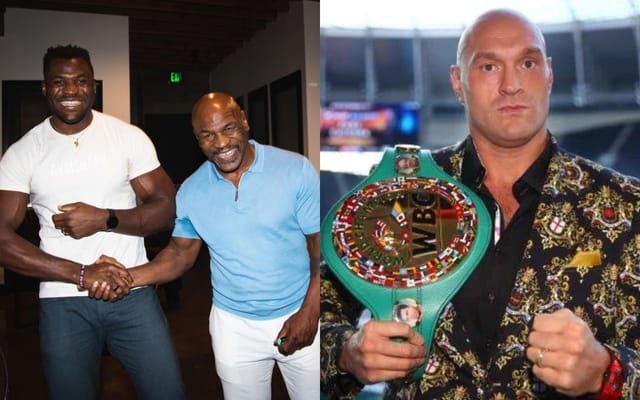 Francis Ngannou vs. Tyson Fury: "This guy punches like God knows who ...