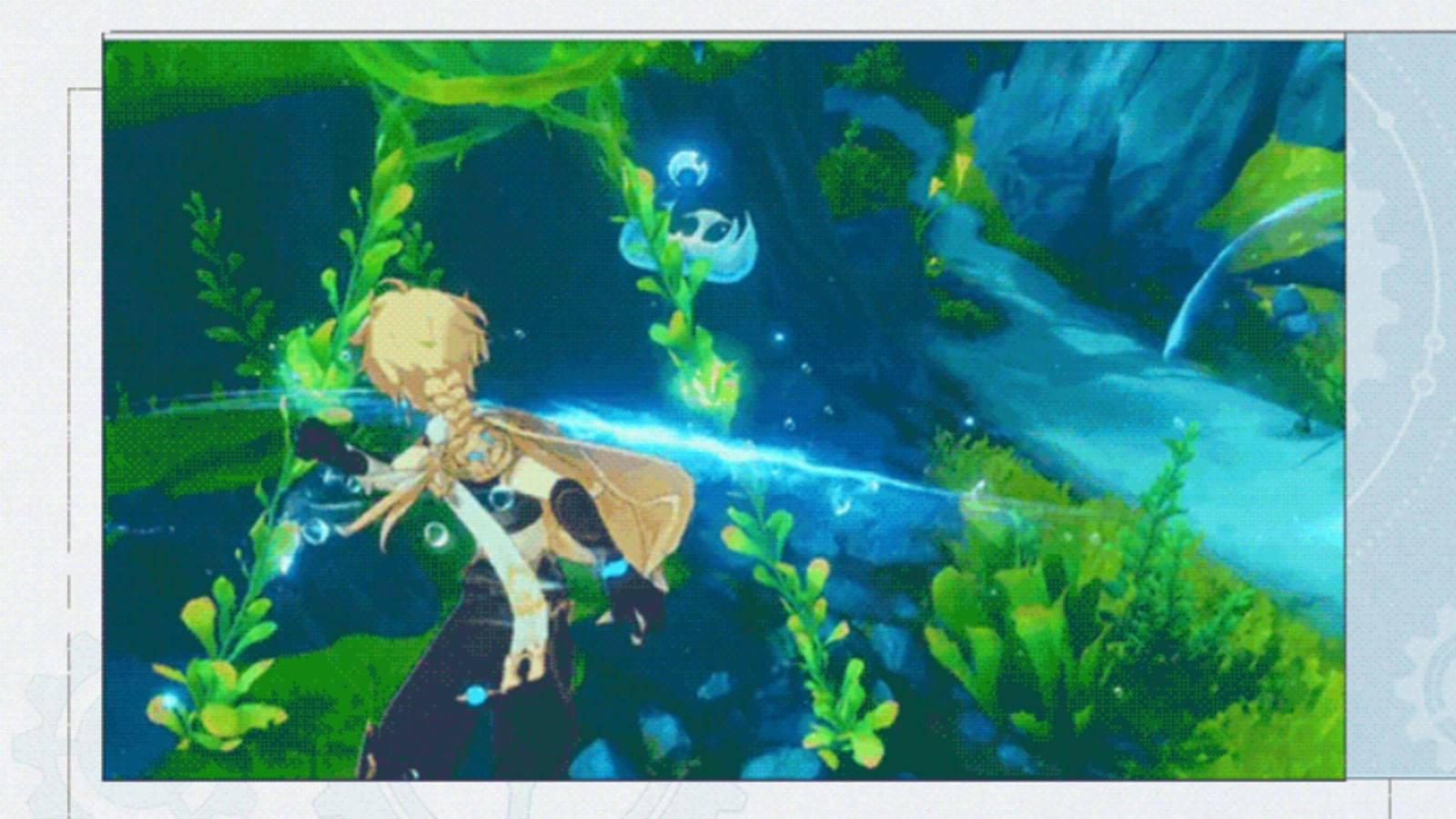 Genshin Impact Underwater exploration abilities: Aquatic Stamina ...