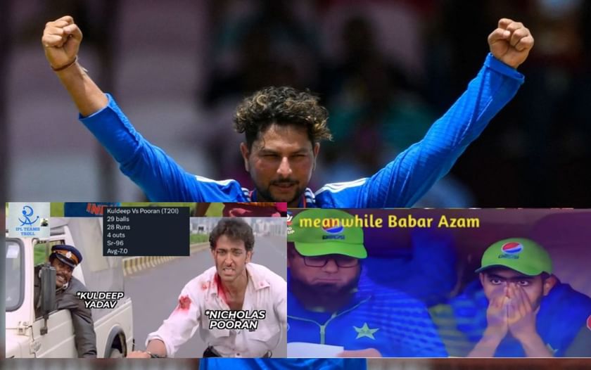 "Babar shivering" - Top 10 funny memes as Team India restrict West ...