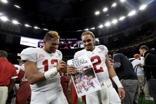 Alabama HC Nick Saban's fiery 'quit asking' response to Jalen-Tua QB debate once had Maria ...