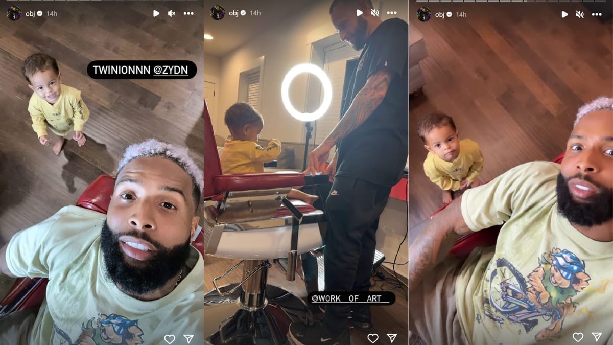 IN PHOTOS: Odell Beckham Jr gives fans sneak peek into personal life as ...