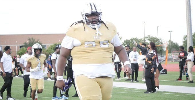 Fans go gaga watching Brione Ramsey-Brooks, the heaviest college ...
