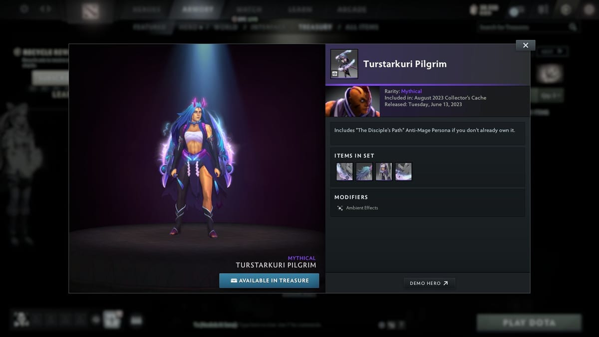 Dota 2 Collector's Cache 2023: All cosmetic sets, heroes, how to get ...