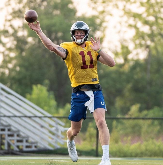 Viral video of Carson Wentz being crowned the first Patrick Mahomes has ...
