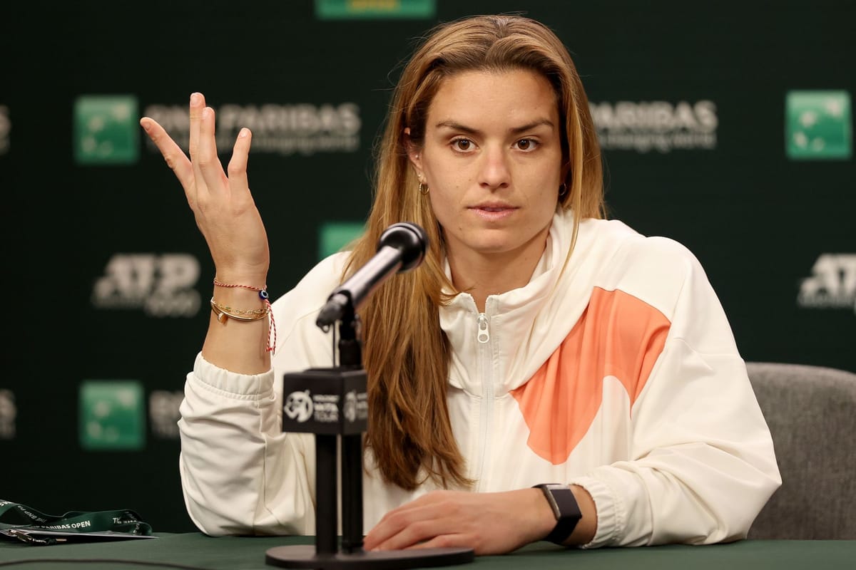 Emotional scenes at US Open as Maria Sakkari breaks down in tears after ...