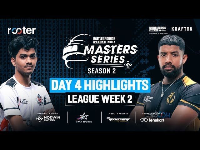 BGMI LAN tournament BGMS 2023: Updated points table after the conclusion of League Week 2