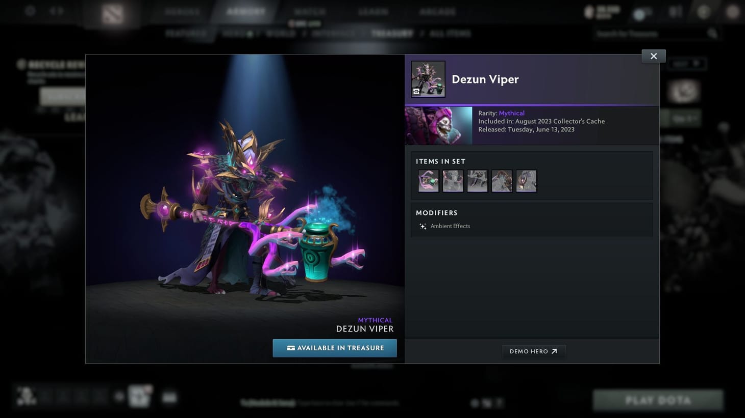 Dota 2 Collector's Cache 2023: All cosmetic sets, heroes, how to get ...