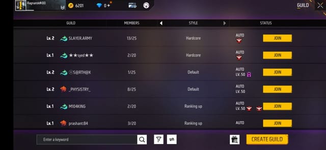 Best names for Free Fire