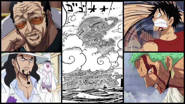 One Piece Chapter 1091: Luffy and Zoro make their moves on Kizaru and ...