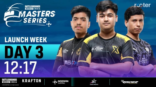 BGMI Masters Series 2023 matches today (6th August): List of all games ...