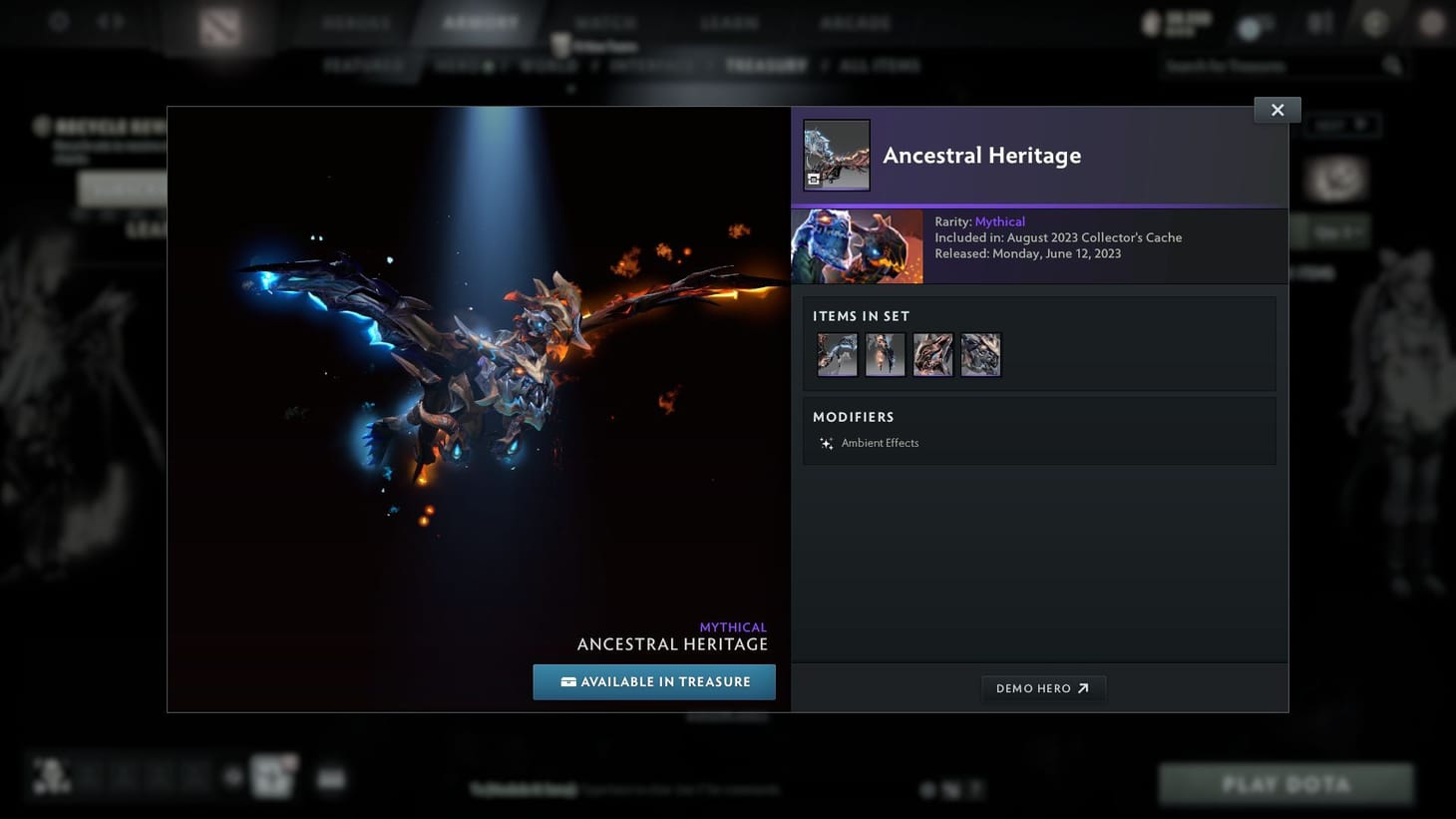 Dota 2 Collector's Cache 2023: All cosmetic sets, heroes, how to get, and more