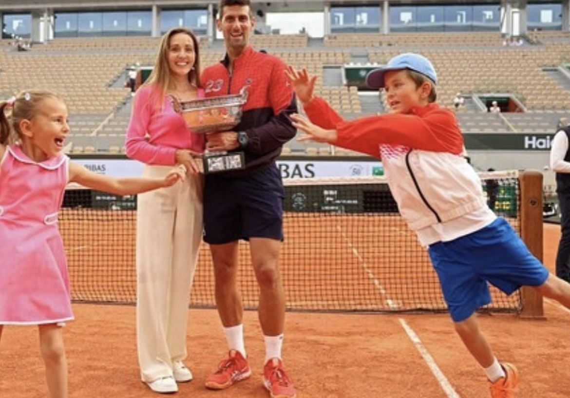 How many kids does Novak Djokovic have? | Meet Novak Djokovic Kids and Wife