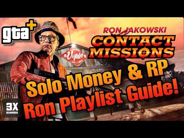 List of all GTA Online Lamar and Ron Contact Missions giving 3x money ...