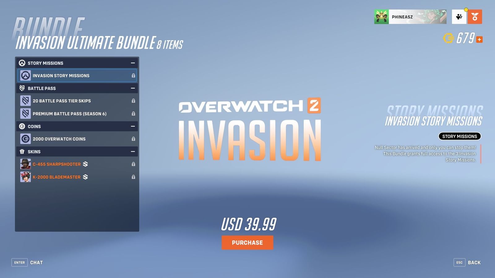 Overwatch 2 Item Shop rotation (August 10): Invasion Ultimate bundle ...