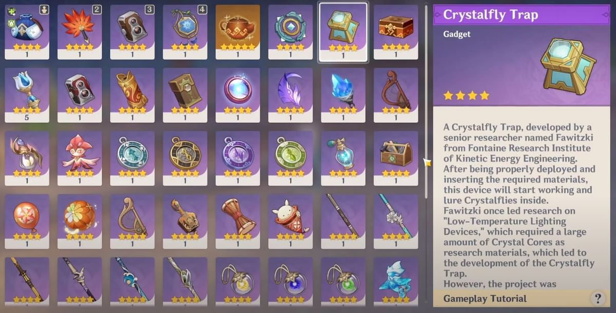 Genshin Impact Crystalfly Trap guide: Materials, how to get, and ...