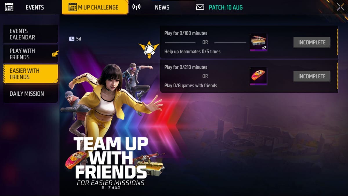 How to get free Floral Tribute Parachute skin in Free Fire MAX