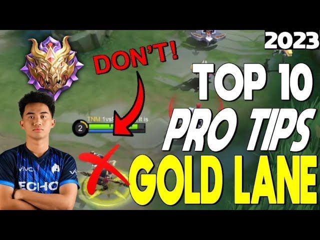 Mobile Legends: 5 best tips to master the Gold Lane in MLBB