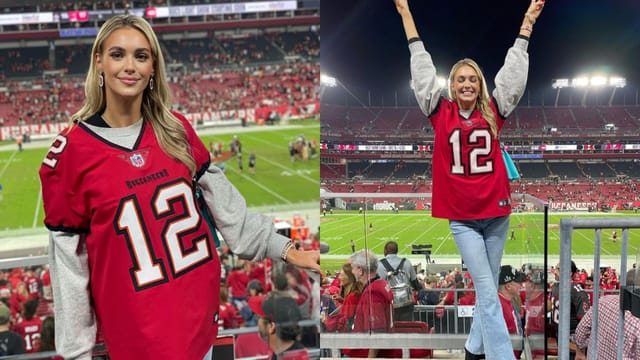 Tom Brady superfan Veronika Rajek switches sides to Joe Burrow and Bengals post NFL GOAT's ...
