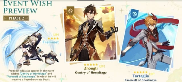 Genshin Impact 4.0 banners schedule: Official release dates, weapons ...