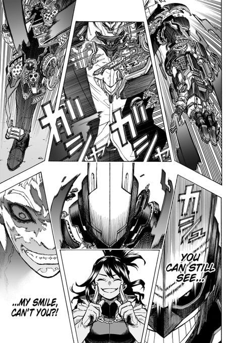My Hero Academia chapter 396: All Might takes a final stand against All ...