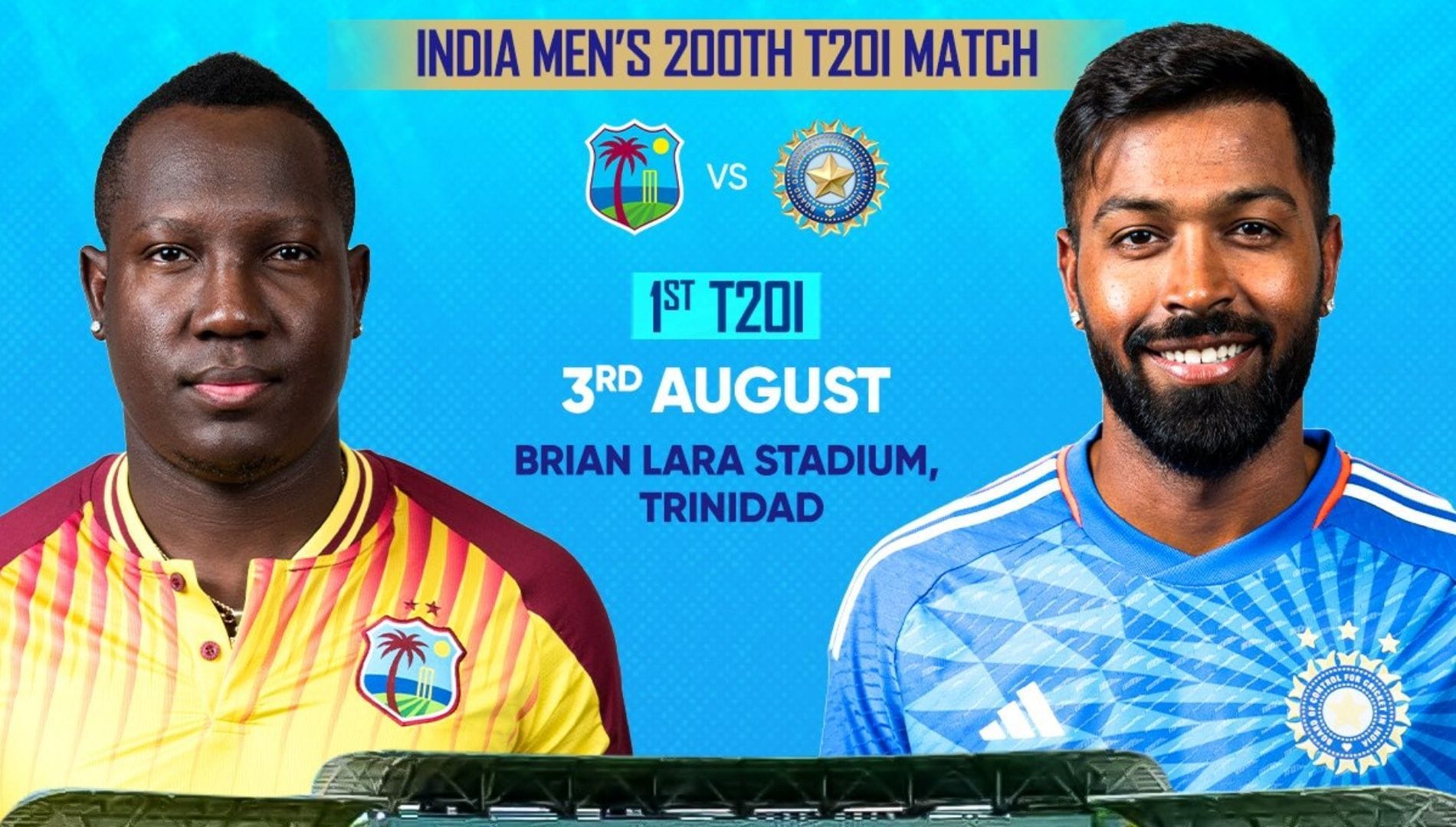 India vs West Indies, 1st T20I: Toss result and playing XIs for today's match, umpires list and ...