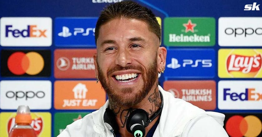 “Meeting and chatting with friends” – Sergio Ramos poses for picture ...