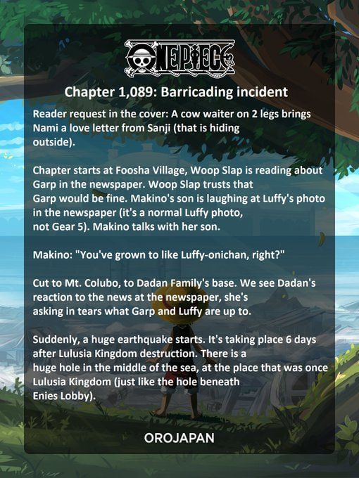 One Piece Chapter 1089 full summary: A Gorosei conspirator revealed as ...