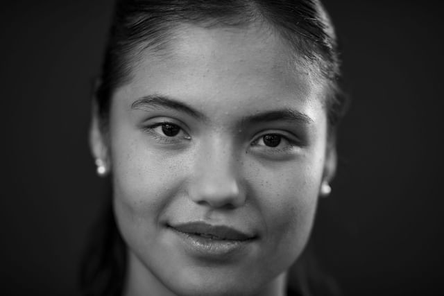 In Pictures: Emma Raducanu dazzles in white in photoshoot from Wimbledon