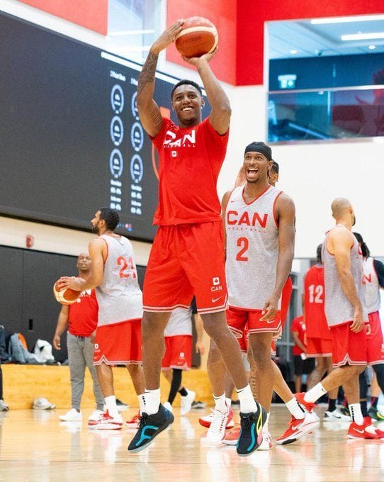 In photos: Team Canada players Shai Gilgeous-Alexander, Jamal Murray ...