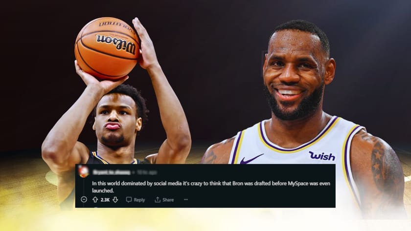 "Bron was drafted before MySpace was even launched" - Redditors baffled ...