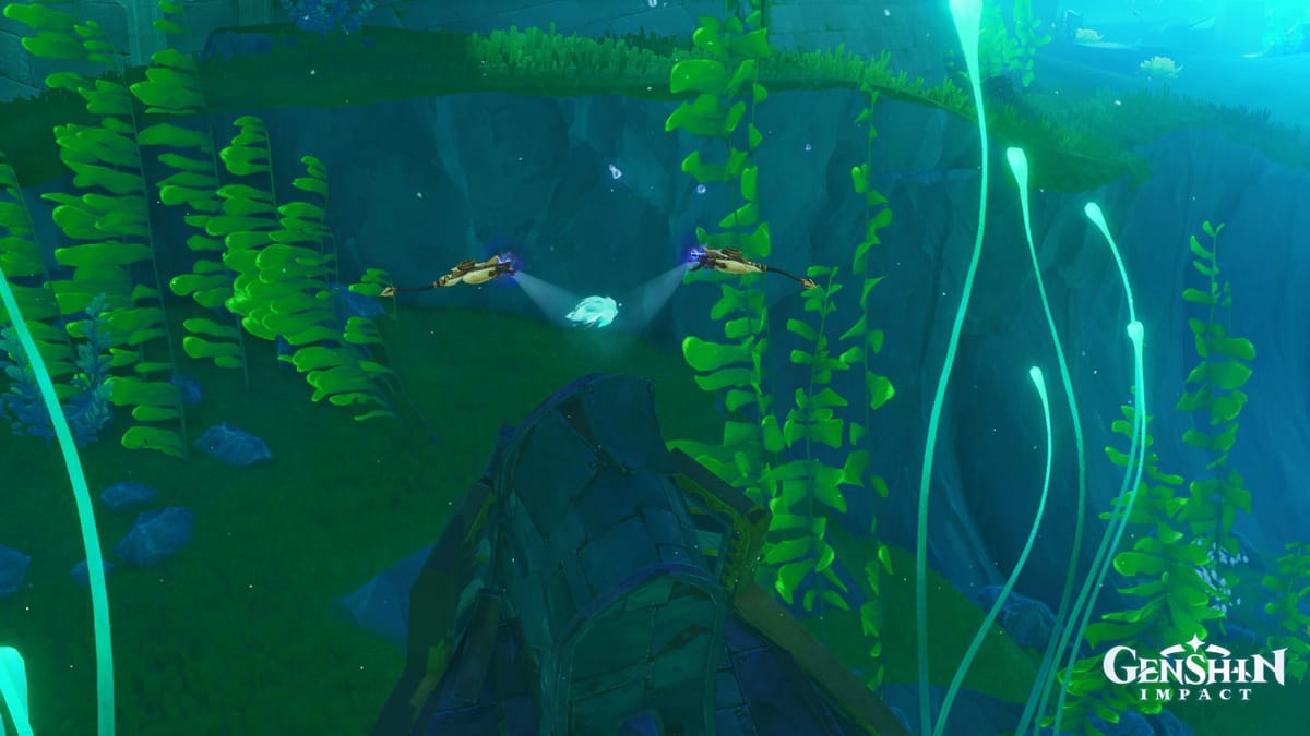 Where to find Fishnado in Genshin Impact: Fontaine underwater fish location