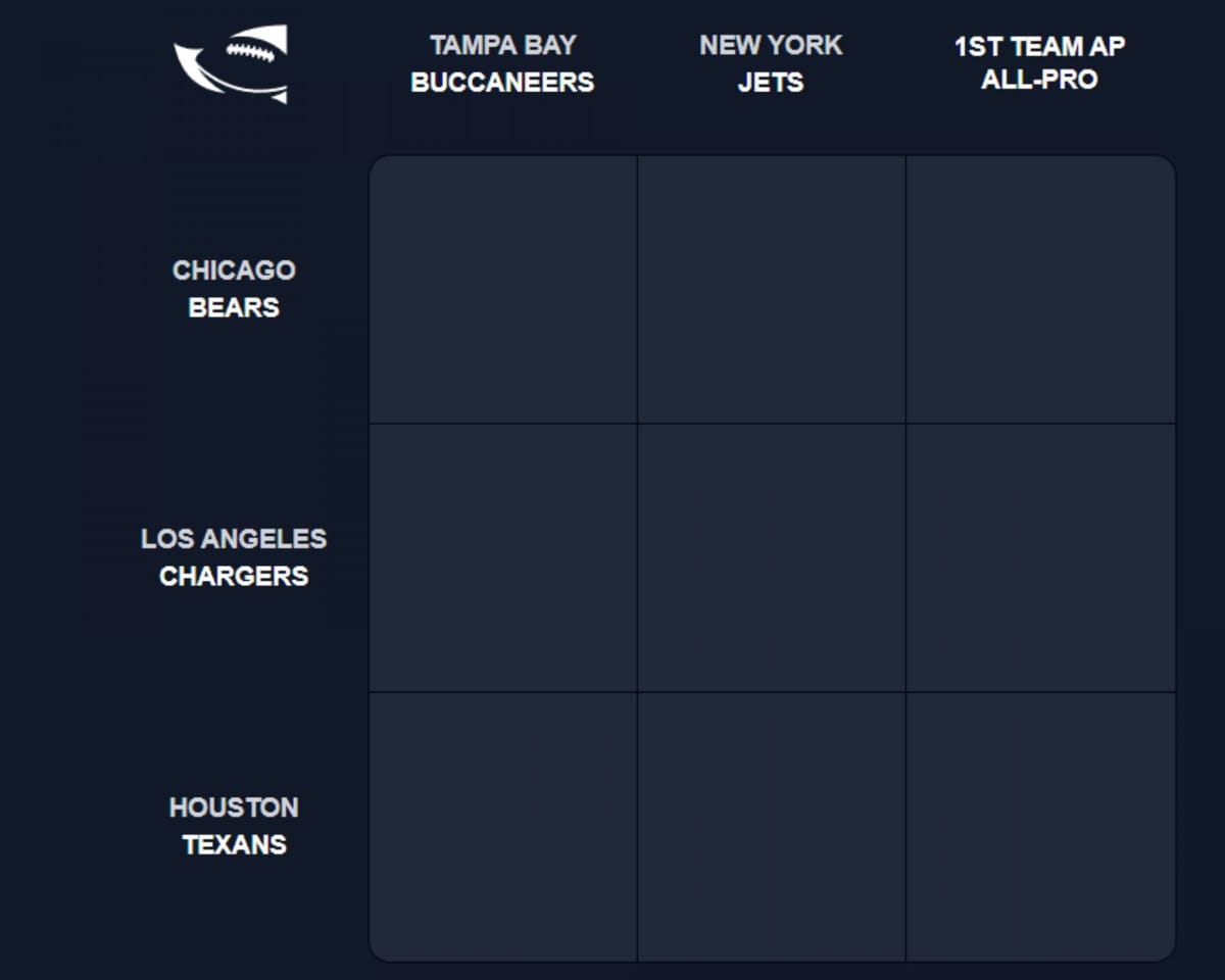 Which player played for Bears and Buccaneers? August 14 NFL Immaculate ...