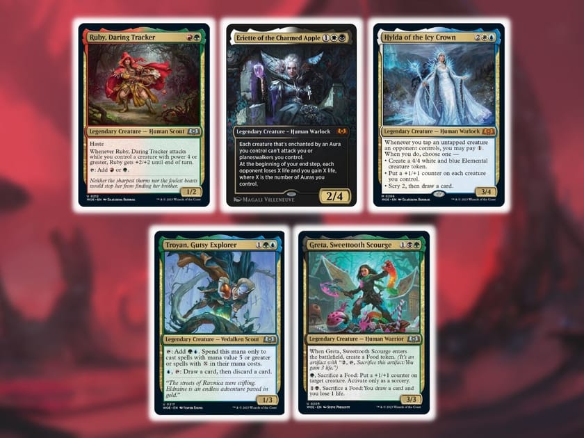 All Magic: The Gathering Wilds of Eldraine draft archetypes - Rat aggro ...