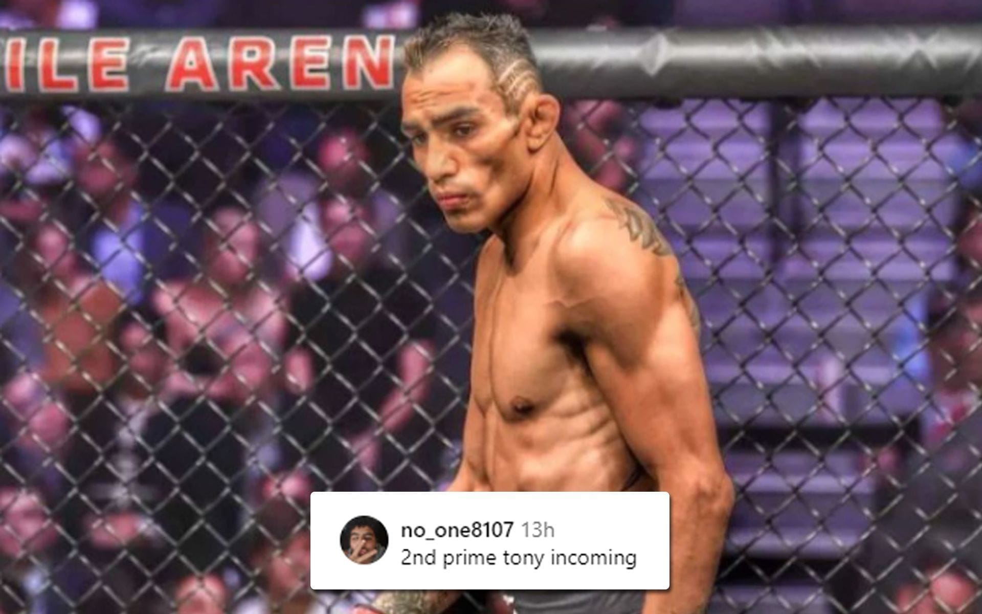 Tony Ferguson's shredded mirror selfie triggers a battalion of ...