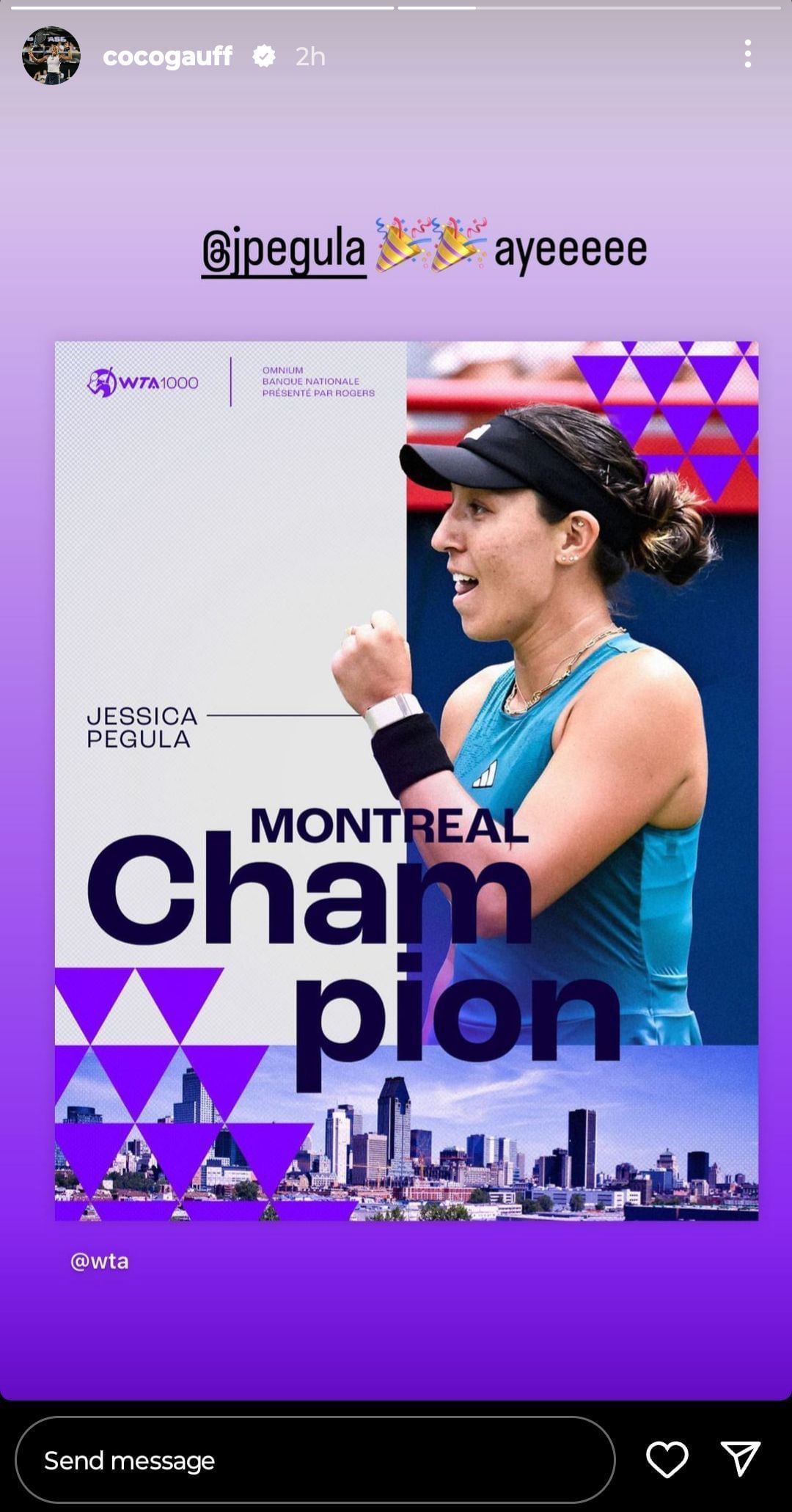 "So happy for you" - Victoria Azarenka, Coco Gauff and other players react to Jessica Pegula ...