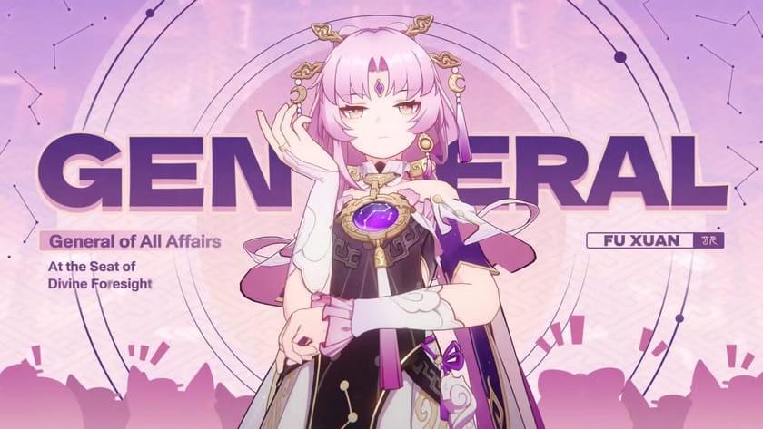 Who is Fu Xuan in Honkai Star Rail? Background, voice actors, and ...