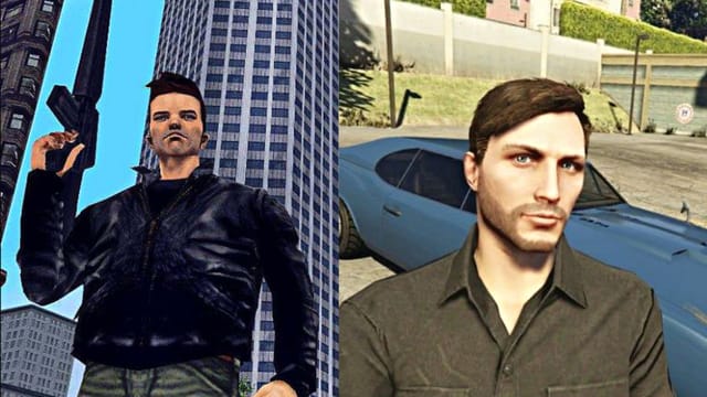 GTA Online fans hilariously compare Claude from GTA 3 to the game's ...