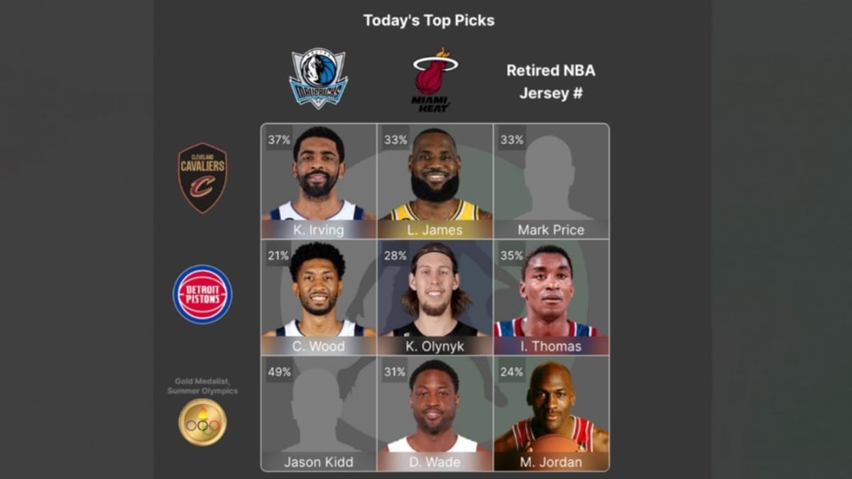 Which Mavericks and Heat star also won the gold medal at the Olympics ...